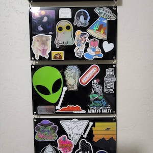 Acrylic Display for Stickers, Sticker Display, Patch Display, Acrylic ...