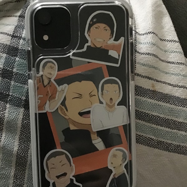Haikyuu Tanaka/nishinoya Stickers - Etsy