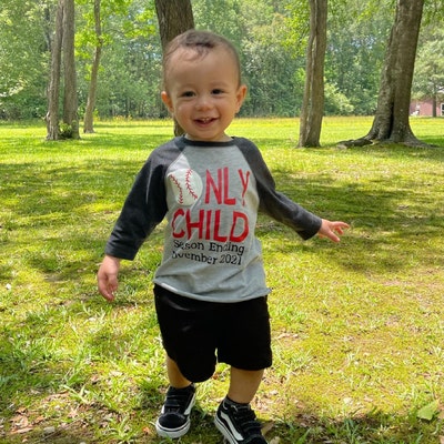 Only Child Season Ending Baseball Shirt - Etsy