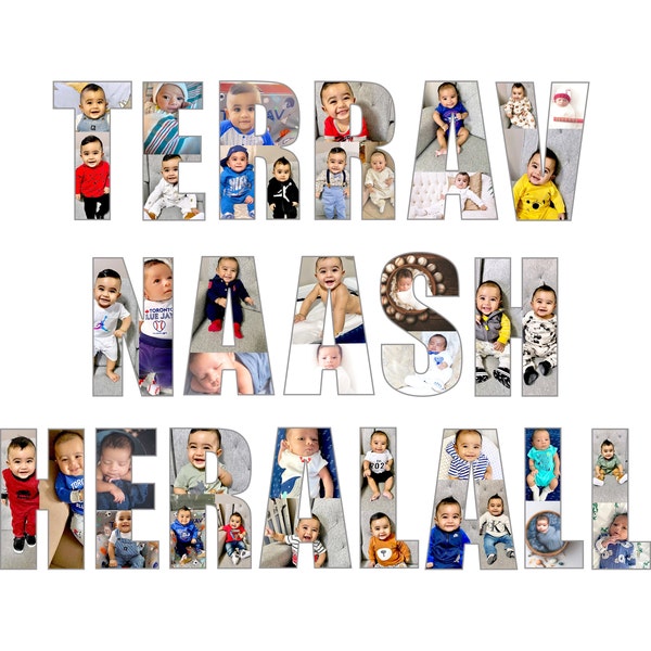Personalized Brother Photo Collage, Brother Photo Gift, Gifts for ...