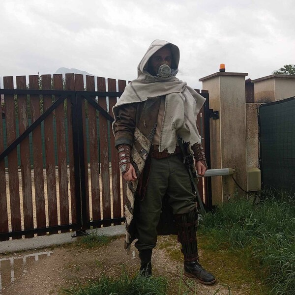 Post-apocalyptic Metal Armor With Saw Blade Elements – Your Shield for ...