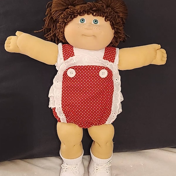 RARE Vintage Cabbage Patch Kid Bald HM#20 Boy Blue Eyes OK Factory 1988 ...
