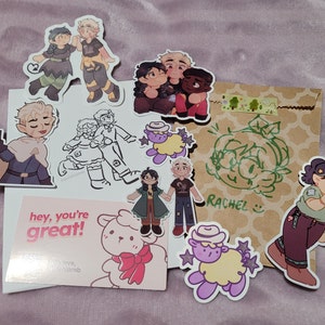 Huntlow Hunter X Willow Waterproof Matte Vinyl Stickers - Etsy