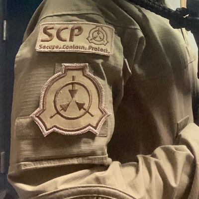 SCP Patch no Text - Etsy