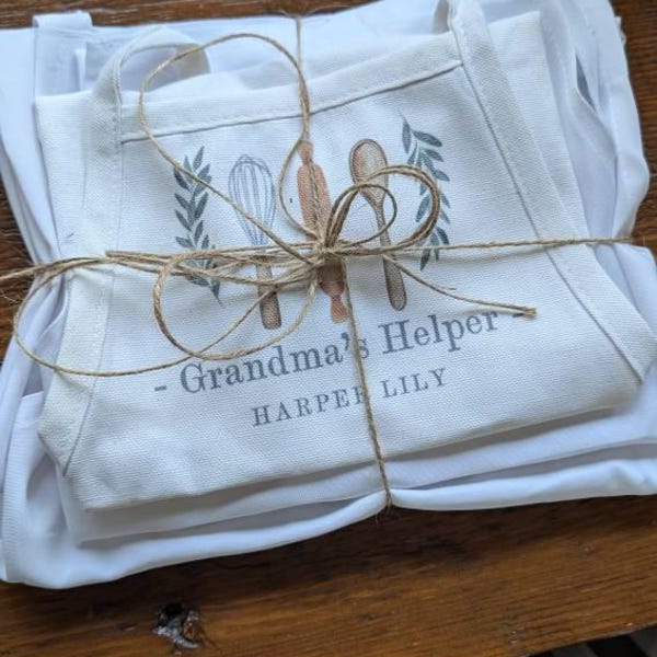 Matching Family Apron Set * Parent & Child Apron Set * Grandparent ...