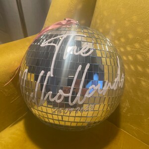 Personalised Disco Ball 20cm Party & Wedding Decor Unique - Etsy