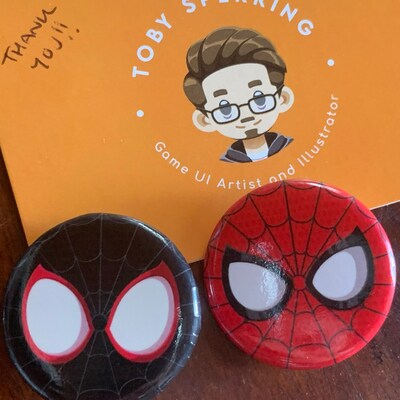 Mix and Match Badges Spider-verse, Badge, Badges, Spider-man, Spiderman ...