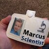 Personalized Pretend Play Scientist Badge - Handmade Child Gift Science ...