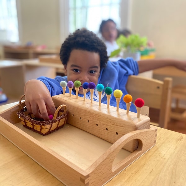 Block of Holes - Fine Motor Activity - Etsy