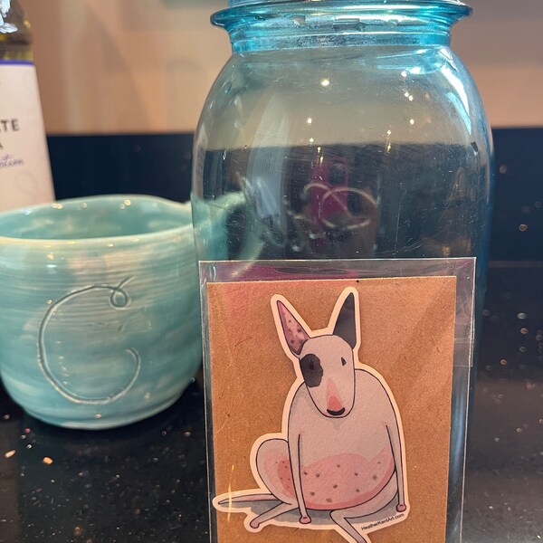 Jindo Dog Breeds Sticker Decal, Korean Jindo Dog Vinyl Sticker, 3inch ...