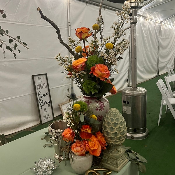 Mini Chrome Gear Shift Pen Only 41/8 Inch Long With a Brown and Gold ...