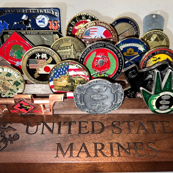 U.S. Marine Corps Feelin Lucky Challenge Coin Great Poker Marker - Etsy