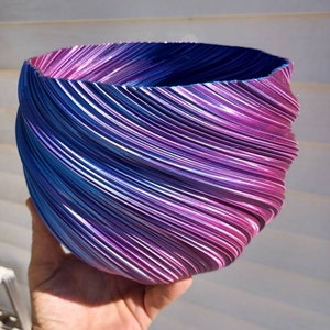 Large Twisted Flower Pot for Plants of All Kinds 8 - Etsy