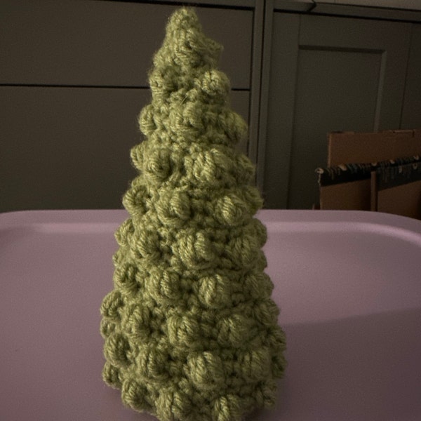 Pattern Bundle - 2 Variations of Bobble Christmas Trees, Home Decor ...