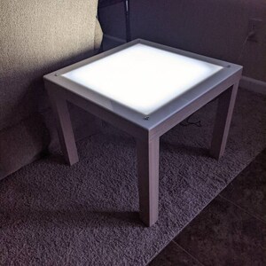 Small Light Table BLACK - Etsy