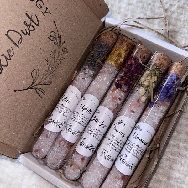 Spa Gift Set Relaxing Bath Salt Crystal Bath Salt Bath Salt Bath Salt ...