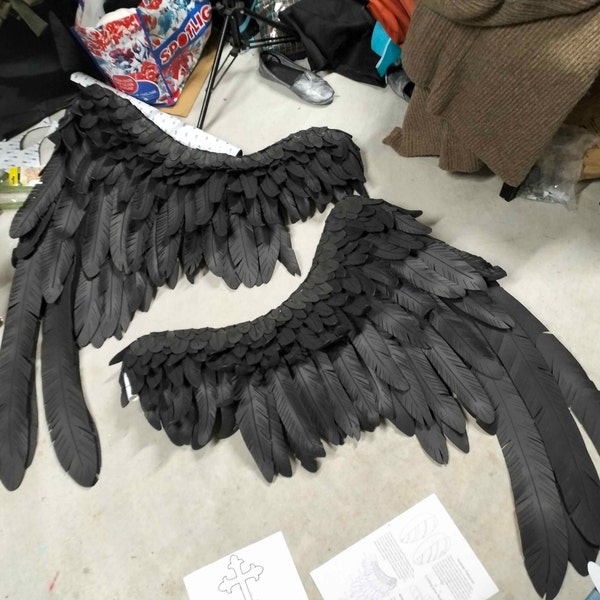 Collapsible Cosplay Wings PDF Pattern With Instructions - Etsy