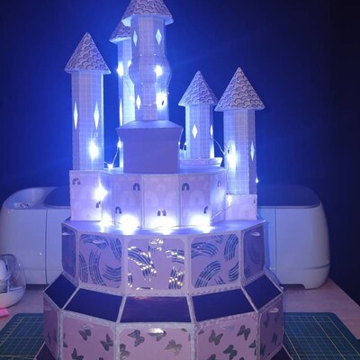 3d SVG Castle Advent Calendar Christmas Castle Advent Calendar svg ...