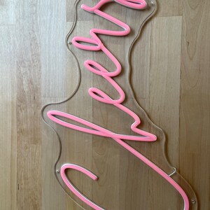Wave Neon Sign Custom Neon Sign Neon Light Sign for Wall - Etsy