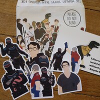 Vigilante Sticker Pack - Etsy Canada