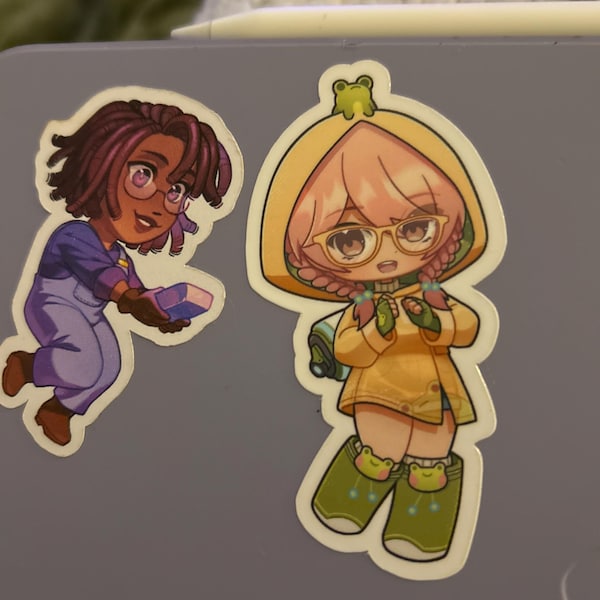 Sameko Saba Vinyl Sticker and Charm - Etsy