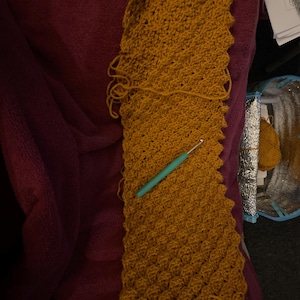 CROCHET PATTERN One Stitch Wonder Stitch Tutorial Make Blanket or Scarf ...