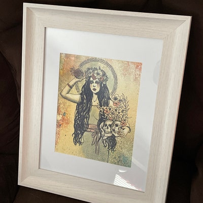 LILITH-DARK GODDESS Art Print-dark Art-witch-witchcraft-goddess-pagan ...