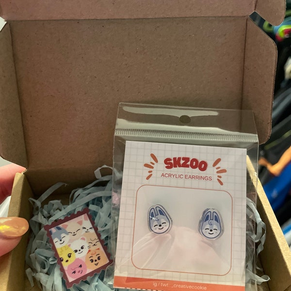 Skzoo Transparent Deco Sticker Sheet | Stray Kids | K-pop Planner ...