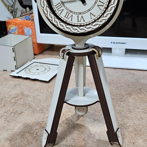 Tilting Grandfather Clock (digital Files) - Etsy