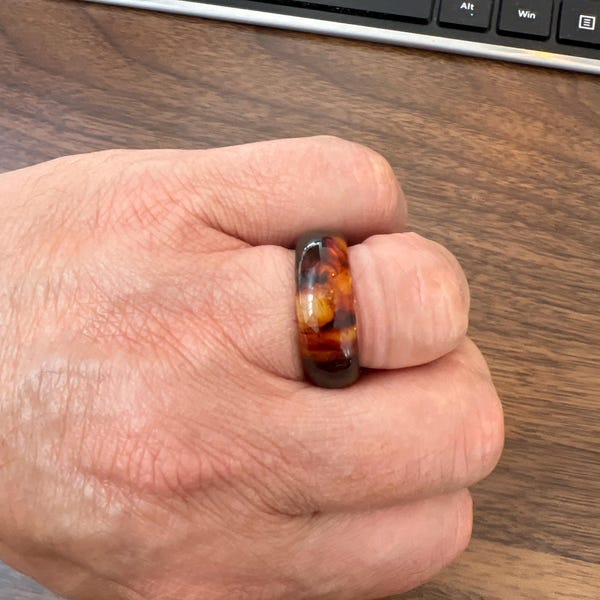 Amber Lion Box – Handmade Natural Amber Jewelry Box With Lion Figurine ...