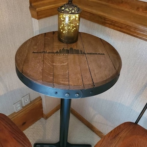 Pub Table 42 Tall Laser Engraved - Etsy