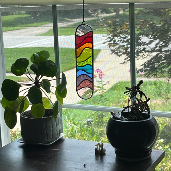 Stained Glass Quilt Block: E - Etsy