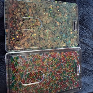 Resin Card Holder ID Card Holder Bank Card Holder Foil - Etsy Australia