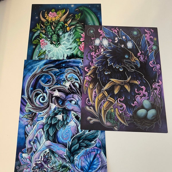 Ysera the Dreamer A4/A5/A3 Print - Etsy