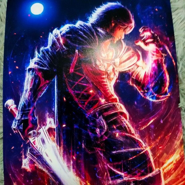 Final Fantasy XVI Clive- Limited Edition Fine Art Print -FFXVI Poster ...