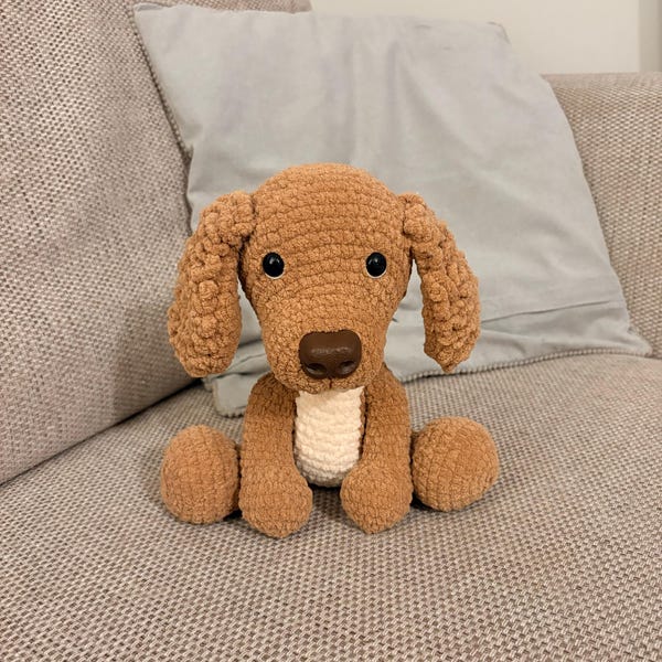 Crochet Cocker Spaniel Pattern – Amigurumi Dog Plush (PDF Pattern) - Etsy