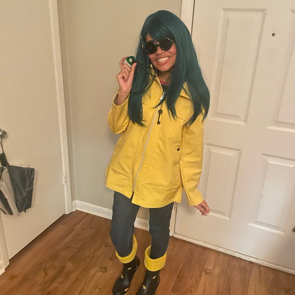 Coraline Looking Stone Necklace, Skeleton Key Necklace & Dragonfly Hair ...