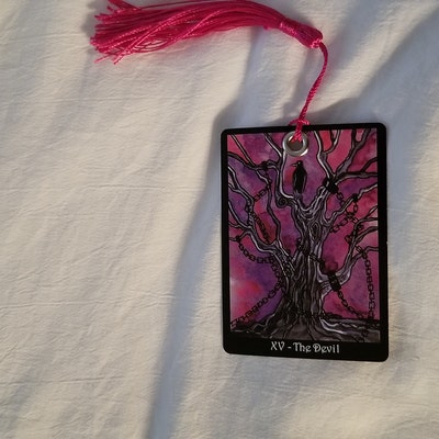 Intuitively Chosen Tarot and Oracle Card Bookmark Bookish Reader Gift ...
