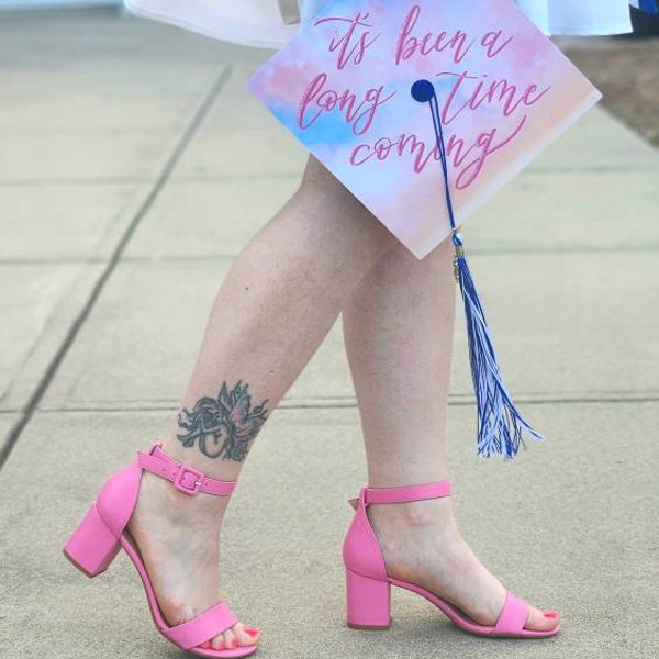 AKA Graduation Cap PRINTED Grad Cap Design Alpha Kappa Alpha Graduation ...