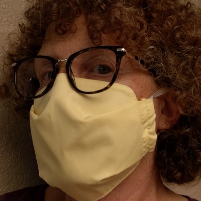 Black Snap on Elastic Face Mask Ear Savers Snap Face Mask - Etsy