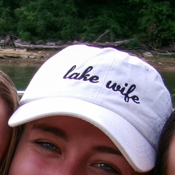 Beach Wave Hat, Embroidered Baseball Cap, Bachelorette Party Hats, Navy ...