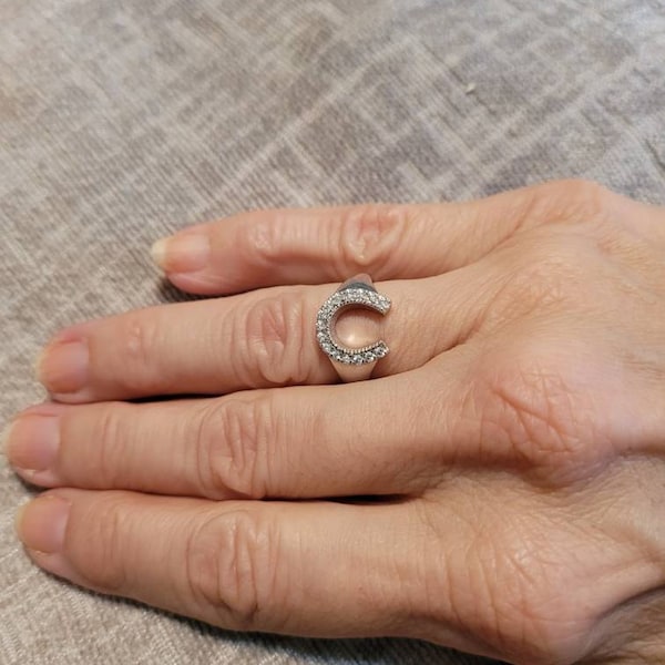 Sapphire Diamond Enhancer Ring Guard Wraps for Ring Enhancer Wrap Ring ...