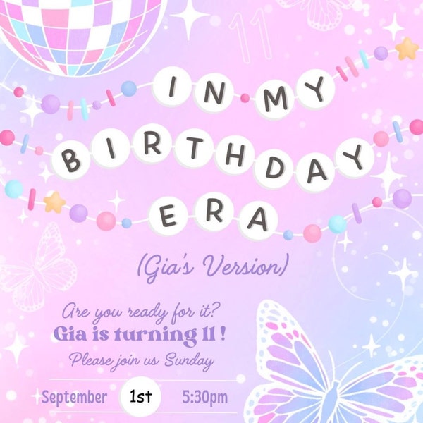 Friendship Bracelet Banner Printable Friendship Bracelet Garland Eras ...