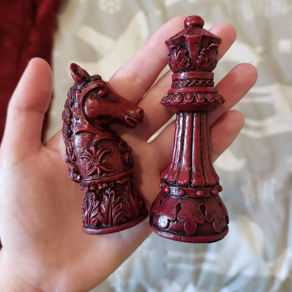 Ornate Staunton Chess Set - Etsy UK