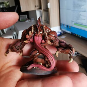 Multi-armed Demon Premium 3D Printed Tabletop Miniatures - Etsy