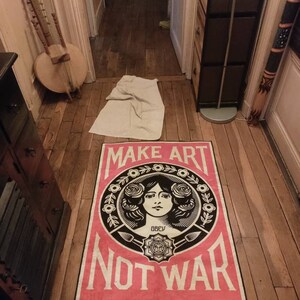 Red Gothic Witch Rug, Bat Rug, Butterfly Rug, Withcy Journal Rug ...