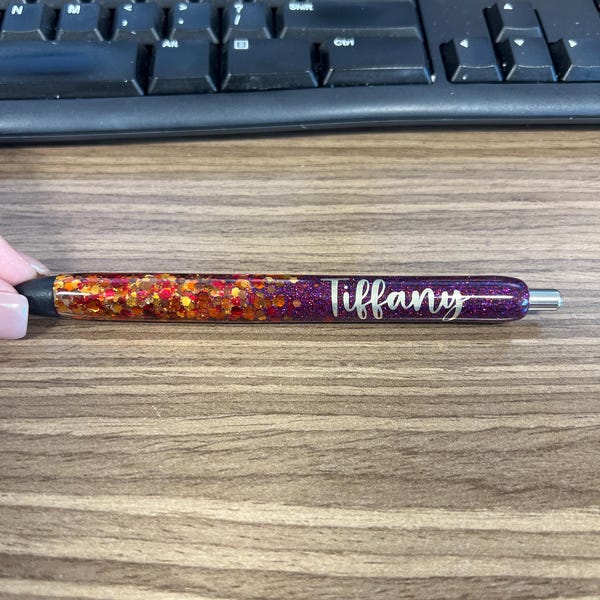 FALL Leaves(seasonal)- Orange Red Brown Chunky Glitter With Plum Purple ...