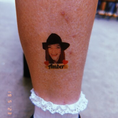 Birthday Party Photo Tattoos, Face Tattoos Custom, Personalized ...