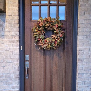 Easter Wreath for Front Door, Cross Wreath, Eucalyptus and Berry Cross Door Hanger - Etsy
