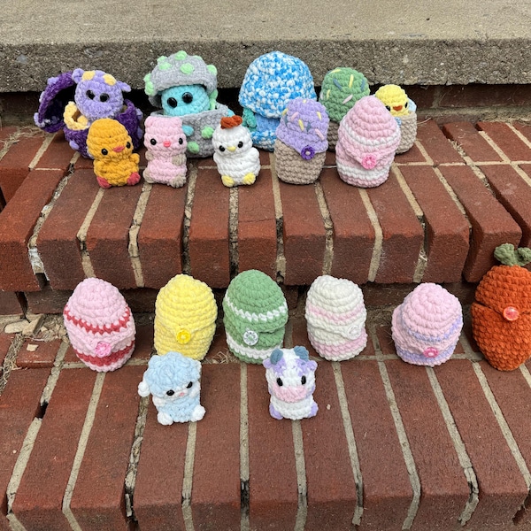 Mini Dragons, Hatching Dragon Dino Egg, No Sew Amigurumi Crochet ...